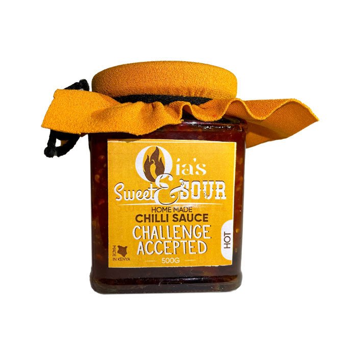 Qias Chilli Sauce Challenge Accepted, 500g