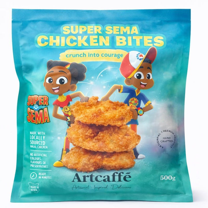 Supa Sema Frozen Chicken Bites, 500g